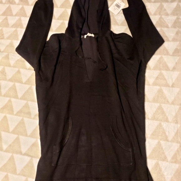 retrology | Tops | Nwtlounge Black Sweater Hoodie Size M Retrology ...